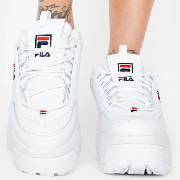 Fila | Shoes | New Fila Disruptor Ii Platform Wedge Sneakers Size ...